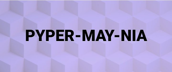 Announcing PYPER-MAY-NIA! | Steve Stred – The Official Website